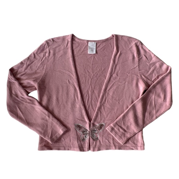 Sweaters | Beaded Butterfly Soft Cardigan | Poshmark